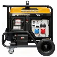 China Powerful 18 kW Rated Power Gasoline Generator with Electric Start and 50L Fuel Tank for sale