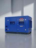 China TAIYO TDK28000TEB-DS Silent Diesel Generator Set with 68dBA Ultra-Silent Operation, Original KUBOTA Water-Cooled Engine, and AVR + DPC Microelectronic Control for sale