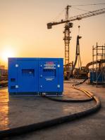 China TAIYO TDK28000TEB-DS Silent Diesel Generator Set with 68dBA Ultra-Silent Operation, Original KUBOTA Water-Cooled Engine, and AVR + DPC Microelectronic Control for sale