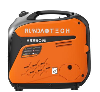 China H3250iE-K 2.5 kW Rated Power 66 dBA Noise Level 20.8 kg Lightweight Silent Inverter Gasoline Generator for sale