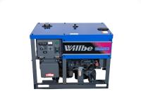 China WILLBE EDL13000TE Open-Frame Water-Cooled Diesel Generator Set with 10.0kVA Rated Power and Dual-Phase Output for sale