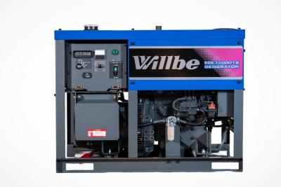 China WILLBE EDL13000TE Open-Frame Water-Cooled Diesel Generator Set with 10.0kVA Rated Power and Dual-Phase Output for sale