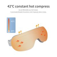 China Customized Lable Logo Hot Compress Eye Care Massager for Smart Electric Eye Massage for sale