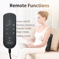 China Product Size 38.1 x 5.08 x 33.02 cm 6W 3D Neck and Back Massager for Ultimate Relief for sale