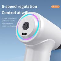China Custom Logo Portable Myofascial Massage Gun with Infrared Physiotherapy and 3200 Speed for sale