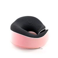 China Memory Foam Eye Mask and Neck Rest Cushion Set Portable Cooling U Design Travel Pillow for sale