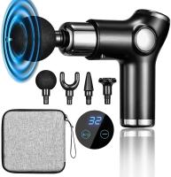 China Relax Muscles with Portable Deep Tissue Percussion Massage Gun 1.02kg 3500rmp Max 20W for sale