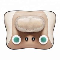 China s Best White Shiatsu Infrared Heat Neck Kneading Massage Cushion with Long Battery Life for sale