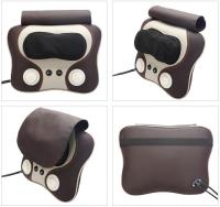 China s Best White Shiatsu Infrared Heat Neck Kneading Massage Cushion with Long Battery Life for sale