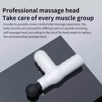 China Rotational Speed 3000rmp Max 20W Mini Electric Massage Gun with Nano Silica Gel Handle for sale