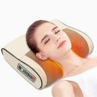 China s Best Shiatsu Infrared Heat Neck Kneading Massage Cushion with 500mAh Battery Charge for sale