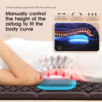 China Intelligent Body Neck Foot Massage Mattress Cushion with Kneading Vibration and Heating for sale