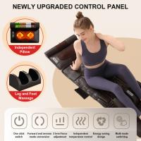 China Intelligent Body Neck Foot Massage Mattress Cushion with Kneading Vibration and Heating for sale