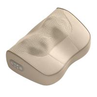 China Health Care Portable Neck Massage Pillow with Vibration 2000mAh Battery Capacity for sale