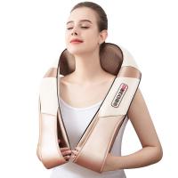 China U Shaped Kneading Shoulder Neck Massage Pillow with Heating and Infrared Physiotherapy for sale