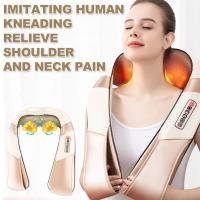 China U Shaped Kneading Shoulder Neck Massage Pillow with Heating and Infrared Physiotherapy for sale