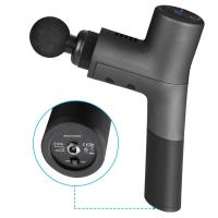 China Nano Silica Gel Handle Body Mini Massage Gun for Sports Massage and Fascial Relaxation for sale