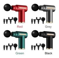 China 2.5W Rated Power 6 Levels Mini Fascial Gun Massager for Portable Vibratory Apparatus for sale