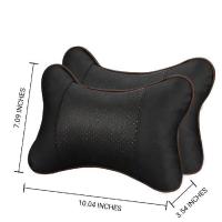 China Car Neck Pillow Pack of 2 Breathable Headrest Cushion for Neck Support and Relaxation for sale