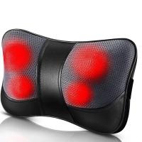 China Electronic Neck Massage Pillow for Car and Office Charge 2 Hours Output 1.5 Hours for sale