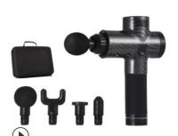 China Effective Percussion Muscle Massager for Body Relaxation and Pain Relief 21x21x6.5 cm for sale