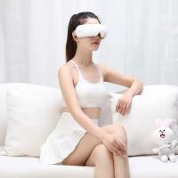 China Customized Lable Black Eye Relax Massager with Heating Hot Compress and Vibration Electric Massage for sale
