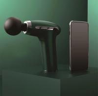 China Get the Perfect Massage with 8.4V Cordless Body Muscle Massage Gun and Timing Control for sale