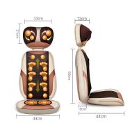 China Multifunctional Seat Massager Instrument for Neck Waist and Back Massage 100X50X50 cm for sale