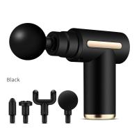 China Deep Muscle Fascial Body Mini Massage Gun Nano Silica Gel Handle Timing Control Function for sale