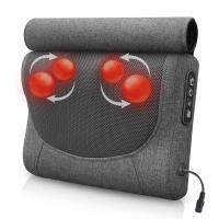 China Flexible Massage Nodes Neck and Back Massager Pillow with Customized Color Option for sale