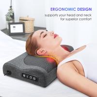 China Flexible Massage Nodes Neck and Back Massager Pillow with Customized Color Option for sale