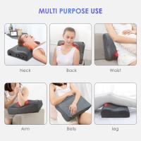 China Flexible Massage Nodes Neck and Back Massager Pillow with Customized Color Option for sale