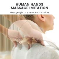 China Neck Massage Apparatus U Shape Shiatsu Kneading Back Fatigue Cervical Heating Relaxation for sale