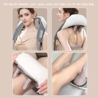 China Neck Massage Apparatus U Shape Shiatsu Kneading Back Fatigue Cervical Heating Relaxation for sale