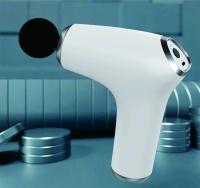 China Highly Timing Control Handheld Pocket Vibration Small Fascial Body Massage Gun 22x17x8 cm for sale