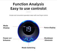 China Black Manual Control Portable Design 4 Heads Neck Massage Car Pillow Massager Neck for sale