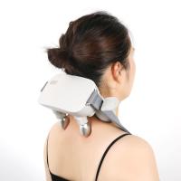 China Customer's Logo 3D Shoulder Neck Massager with Heat Electric Kneading Functionality for sale