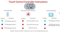 China Built-in Battery Touch Control Eye Massager Infrared Physiotherapy for Fatigue Relief for sale