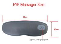 China Built-in Battery Touch Control Eye Massager Infrared Physiotherapy for Fatigue Relief for sale
