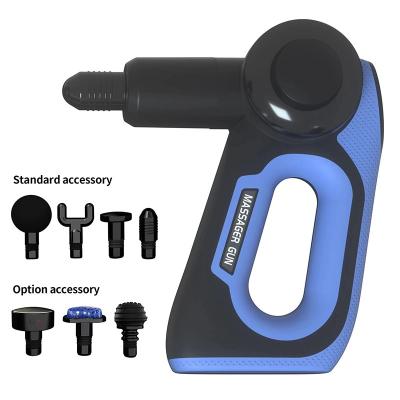 China Nano Silica Gel Handle Electric Massage Gun for Muscle Recovery and Pain Relief for sale