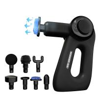 China Nano Silica Gel Handle Electric Massage Gun for Muscle Recovery and Pain Relief for sale