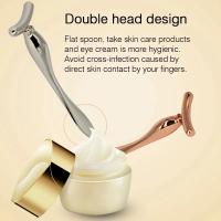 China Facial Massage Tool Electric Massager Stick for Face Metal Eye Cream Serum Mini Device for sale