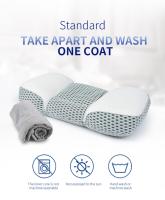 China Massage Pillow Portable Electric Shiatsu Vibrating Neck Back Waist Cushion With Heat for sale