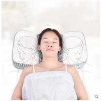 China Massage Pillow Portable Electric Shiatsu Vibrating Neck Back Waist Cushion With Heat for sale