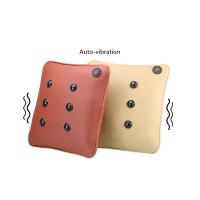China Neck Rest Shoulder Massager 8W Battery Operated Vibrating Back Massage Cushion Pillow for sale
