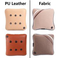 China Neck Rest Shoulder Massager 8W Battery Operated Vibrating Back Massage Cushion Pillow for sale
