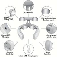 China 5KG Customized Home Travel Neck Protector Massager with Intelligent Heating and Pulse for sale