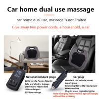 China Electric Deep Shiatsu Neck Shoulder Back Massage Pillow with Rolling Kneading Heat 8W Massager for sale