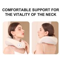 China Relax and Recharge with Our Convenient Battery-Operated Neck Pillow Shoulder Massager for sale