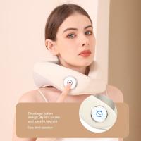 China Relax and Recharge with Our Convenient Battery-Operated Neck Pillow Shoulder Massager for sale